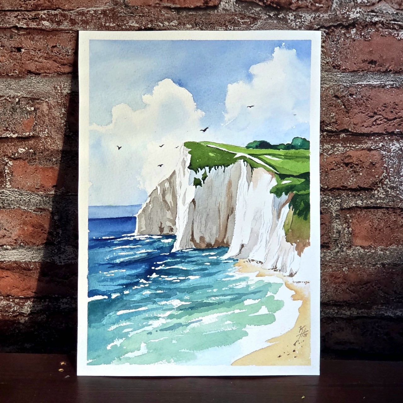 Aquarell-Workshop "Dover" - Kulturbogen Wartburgkreis